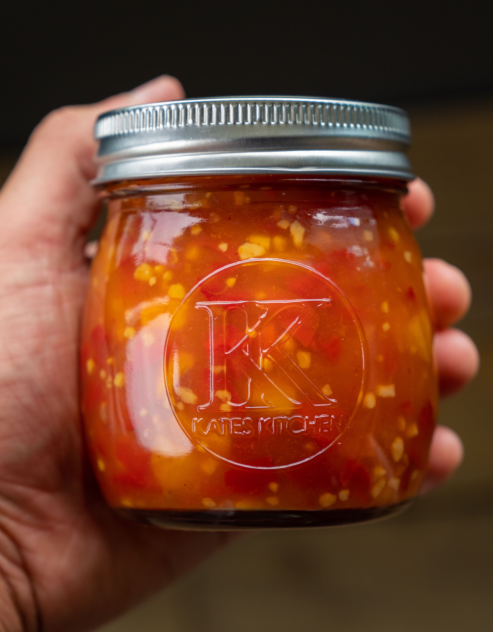 Sweet Chilli Capsicum Relish - Kates Kitchen