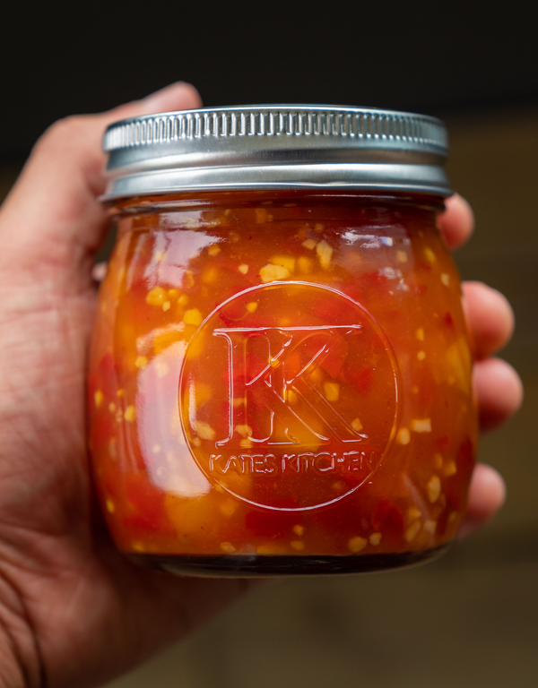 Sweet Chilli Capsicum Relish - Kates Kitchen