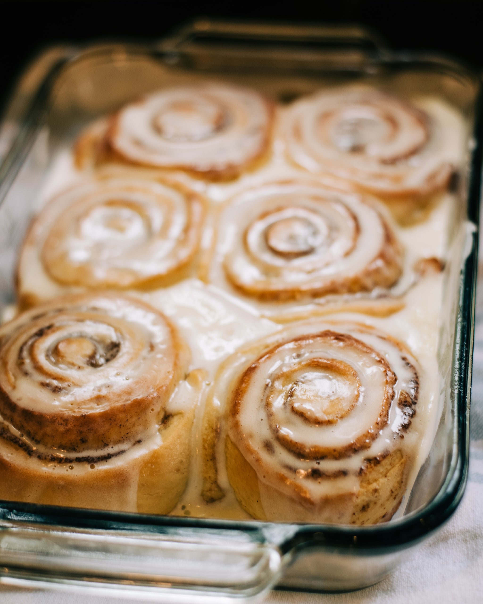 Glazed Cinnamon Buns - Kates Kitchen